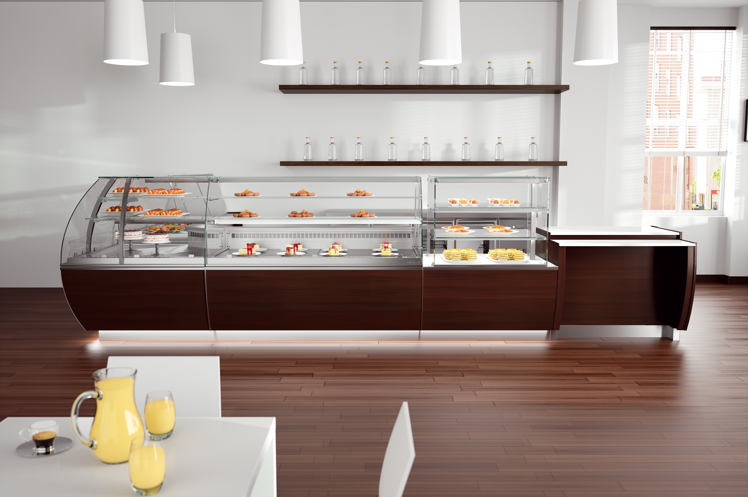 Vitrine para Pastelaria/Cafetaria Twist - Pastelaria/Padaria - Vitrinas ...